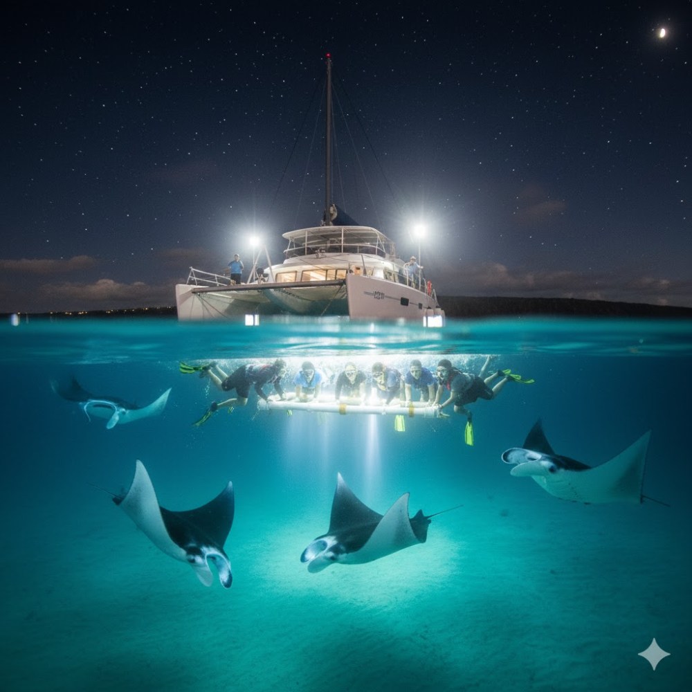 Swimming With Manta Rays On Big Island | Sea Quest Hawaii